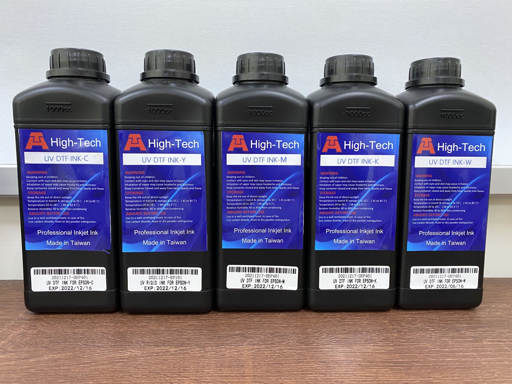 UV DTF Ink - PRODUCTS - High Tech Scientific Corp.